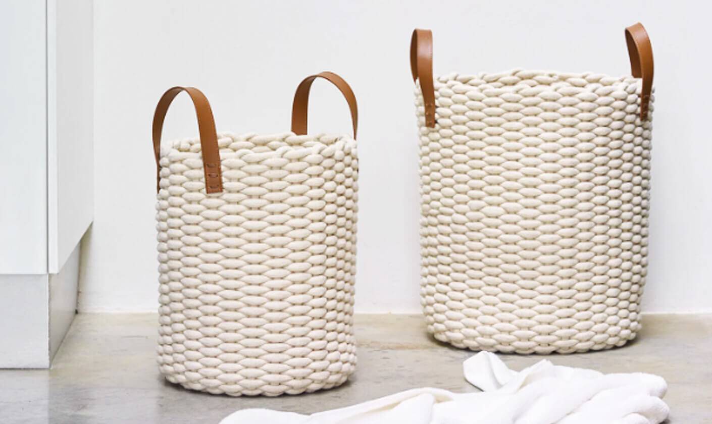 Chic laundry baskets designed for effortless laundry days, combining ...