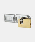 Polished Brass Rectangular Padlock