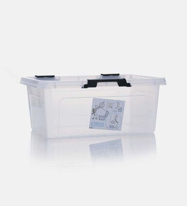 Plastic Square Lidded Multibox